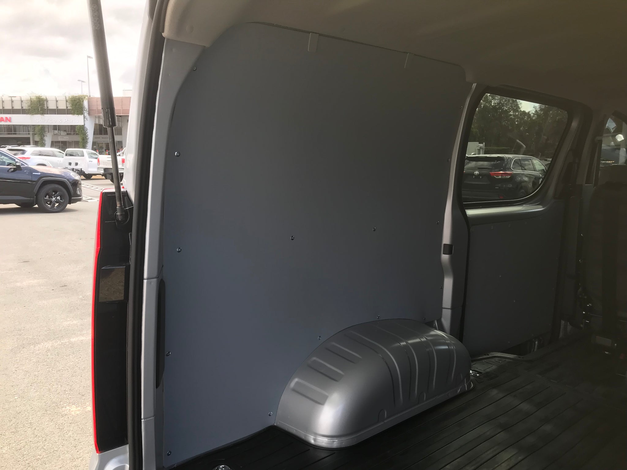 Toyota Hi-Ace 2019 (LWB) wall panel kit - 2 options – Motexion Australia